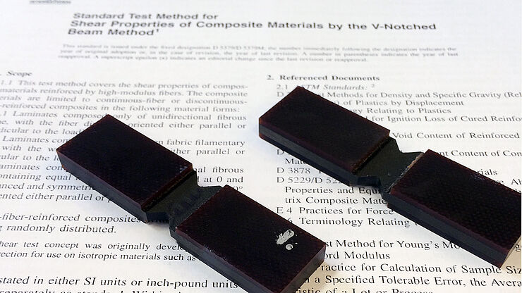 V-notched shear tests with ZwickRoell - ZwickRoell