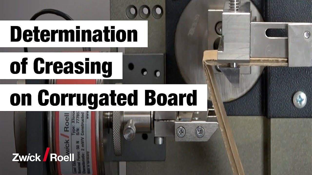 2-Point Flexure Test on Paper and Cardboard | ZwickRoell