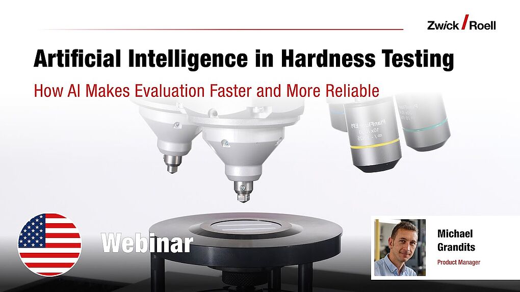 Artificial Intelligence revolutionizes hardness testing | ZwickRoell