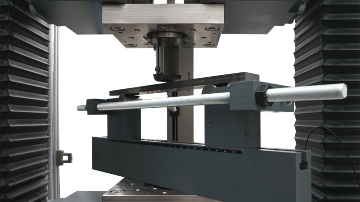 Flexure test on metals: ISO 7438, ASTM A370, ISO 8491 | ZwickRoell