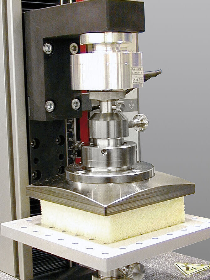 ISO 3386 compression stress value soft foam | ZwickRoell