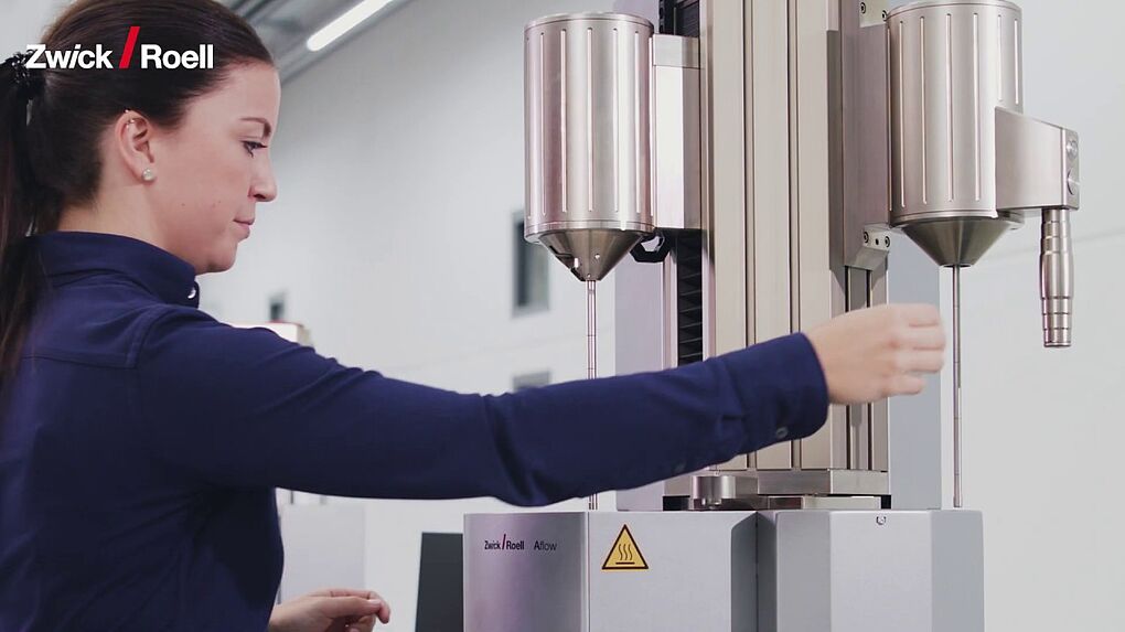 Aflow Extrusion Plastometer | ZwickRoell