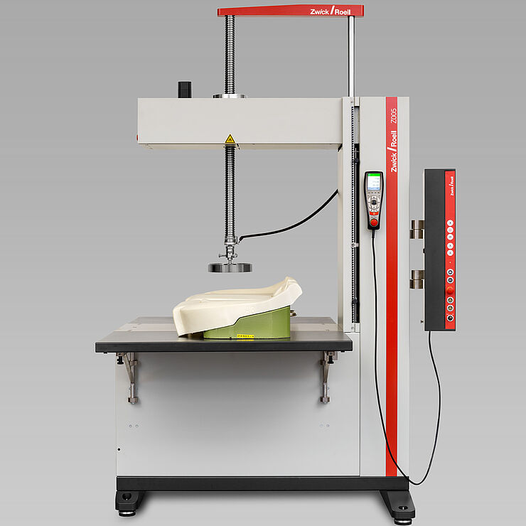 Testing of seats and interior components | ZwickRoell