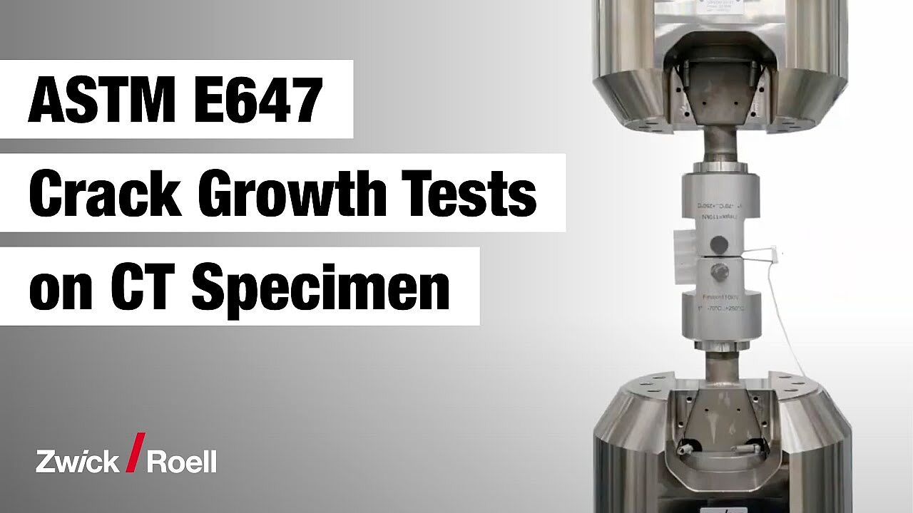 ASTM E647 crack growth da/dN | ZwickRoell