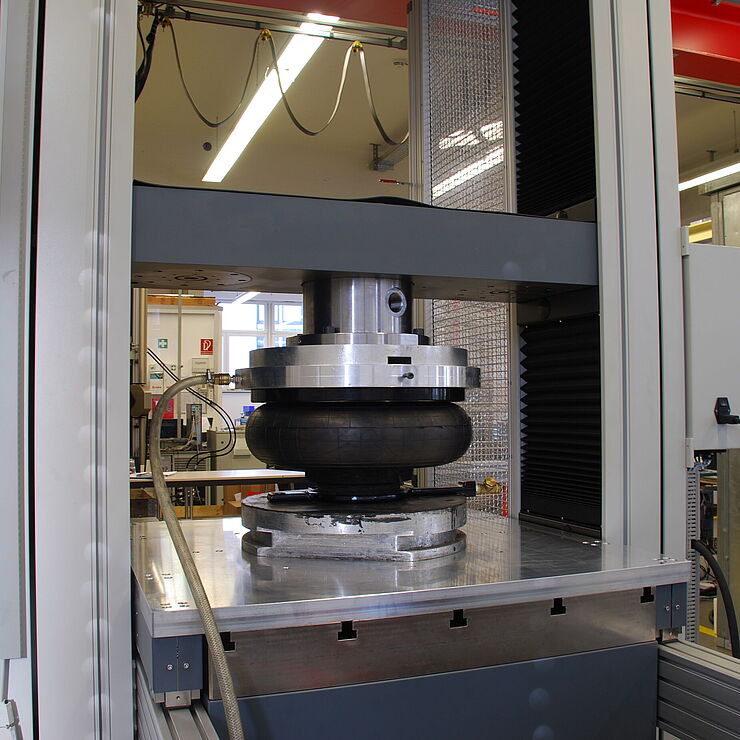 Innovative Testing System for Air Spring Systems - ZwickRoell