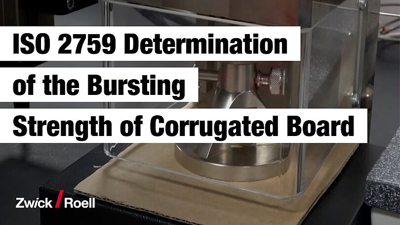 ISO 2758 Burst test for paper | ISO 2759 Burst test for cardboard ...