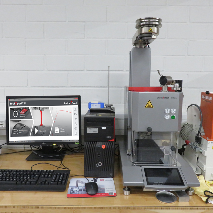 Mflow extrusion plastometer | ZwickRoell