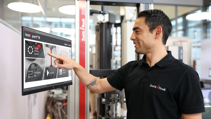 testXpert testing software | ZwickRoell