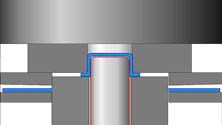 Limiting drawing ratio (LDR) test / Swift cup test | ZwickRoell