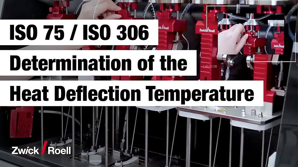 Heat deflection temperature | ASTM D648 | ISO 75 | ZwickRoell
