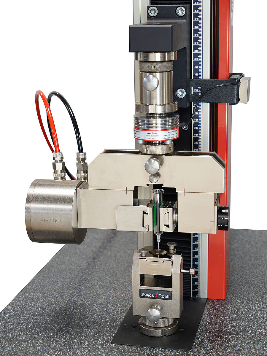 Testing of prefilled syringes | ISO 11040 | ZwickRoell