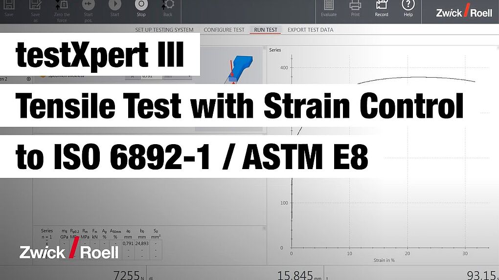 DIN EN ISO 6892-1: Tensile test on metals | ZwickRoell