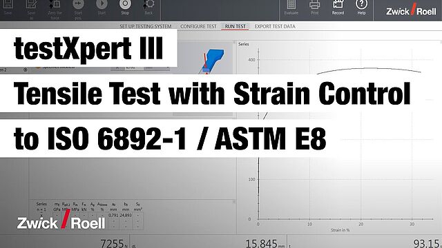 DIN EN ISO 6892-1: Tensile test on metals | ZwickRoell