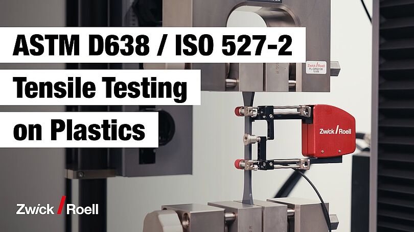 ASTM D638: tensile properties plastics | ZwickRoell