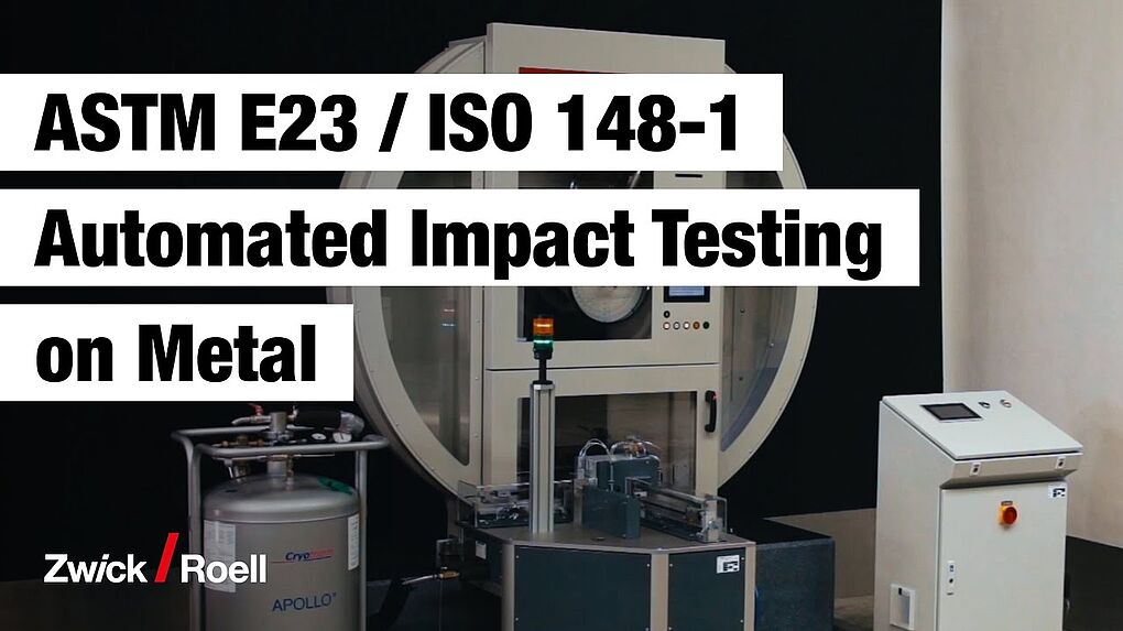 ASTM E23: notched bar impact test by the Charpy & Izod methods | ZwickRoell