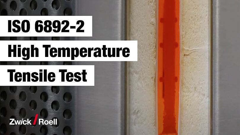 DIN EN ISO 6892-2 Tensile Test on Metals – Test Method at Elevated ...