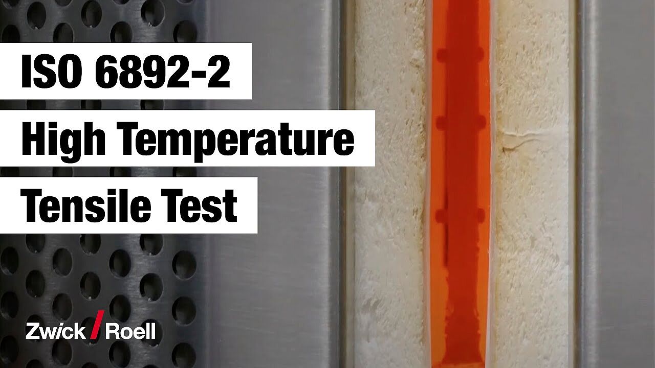 DIN EN ISO 6892-2 Tensile Test on Metals – Test Method at Elevated ...