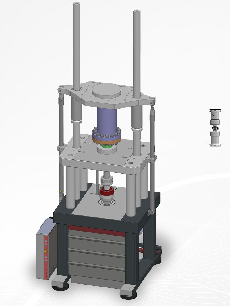 Autoclave: testing in a compressed hydrogen environment | ZwickRoell