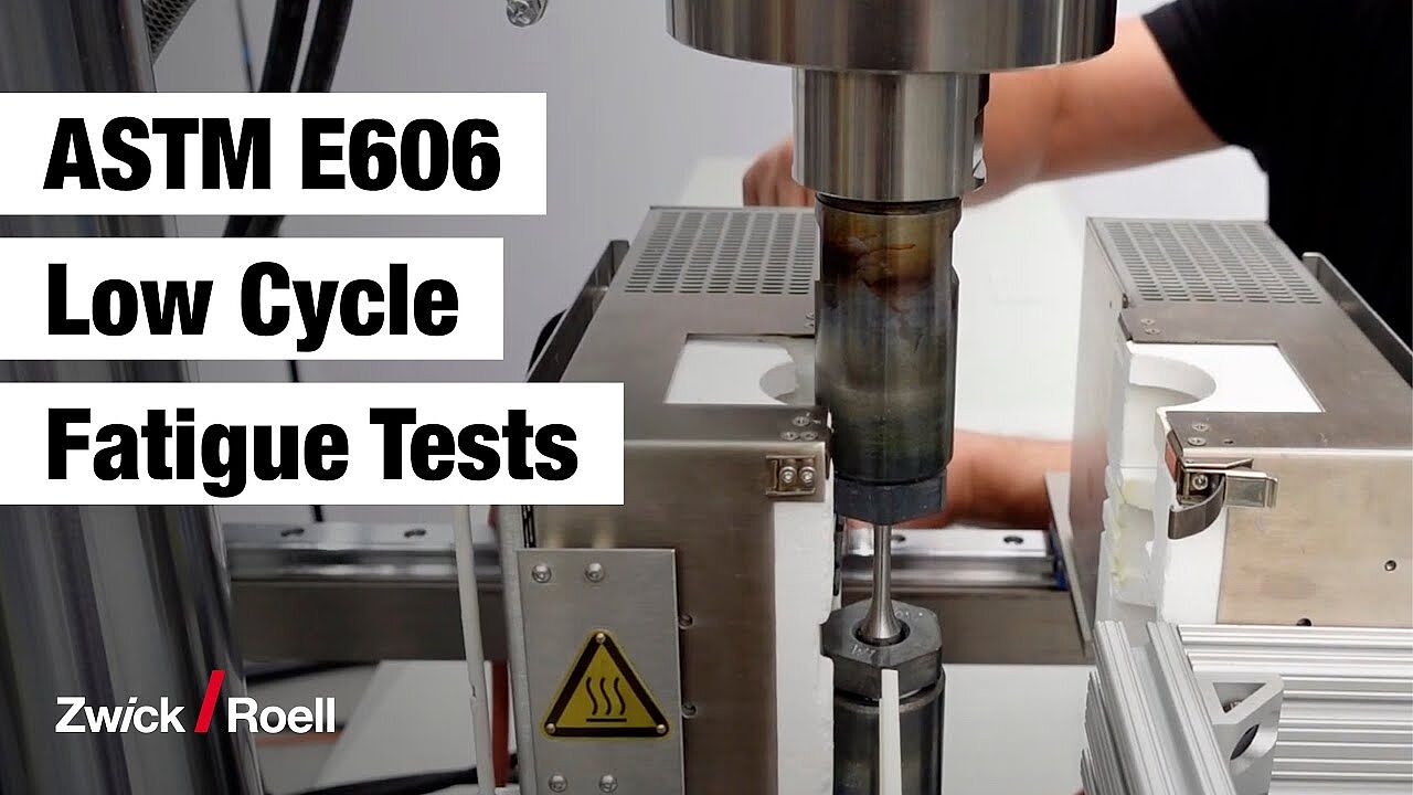 Low Cycle Fatigue LCF: ISO 12106 & ASTM E606 | ZwickRoell