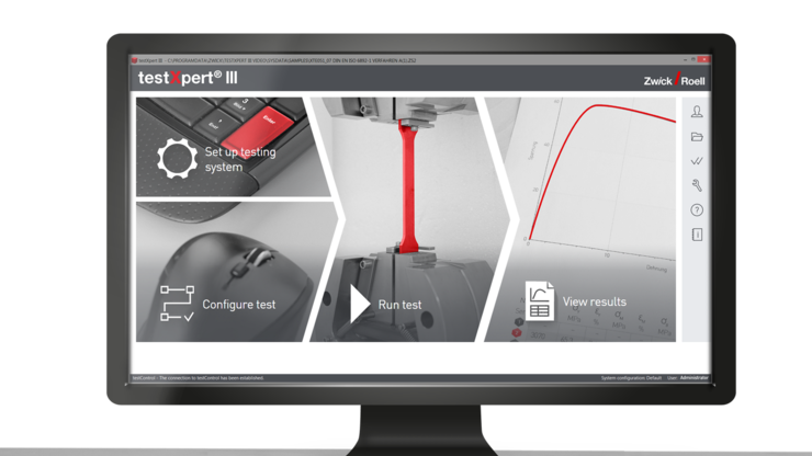testXpert testing software | ZwickRoell