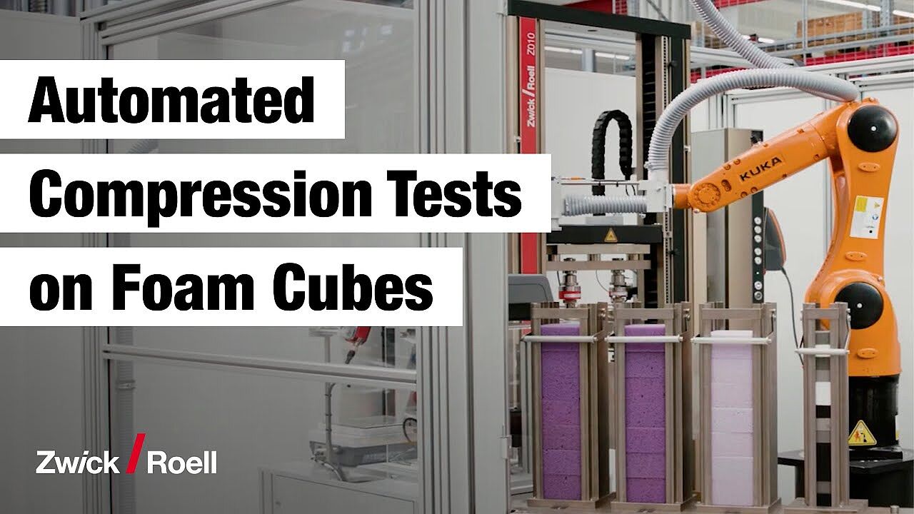 ASTM D3574 flexible foam testing | ZwickRoell