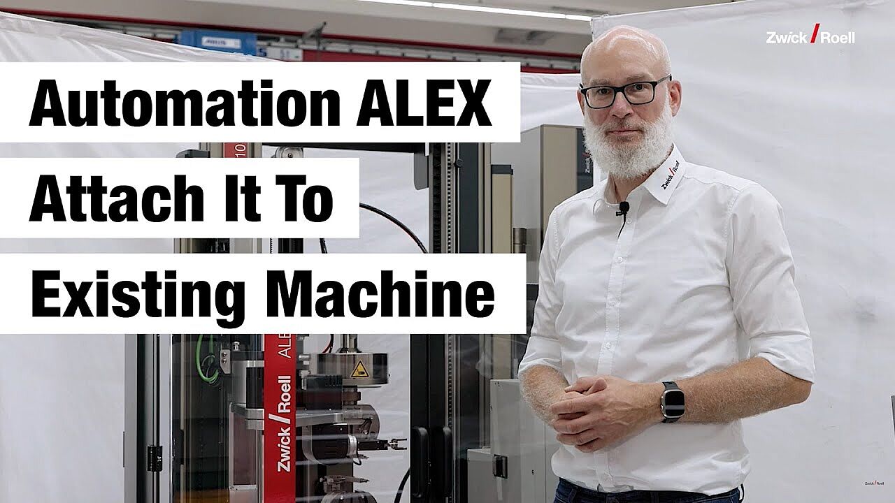 Automated testing solution ALEX | ZwickRoell