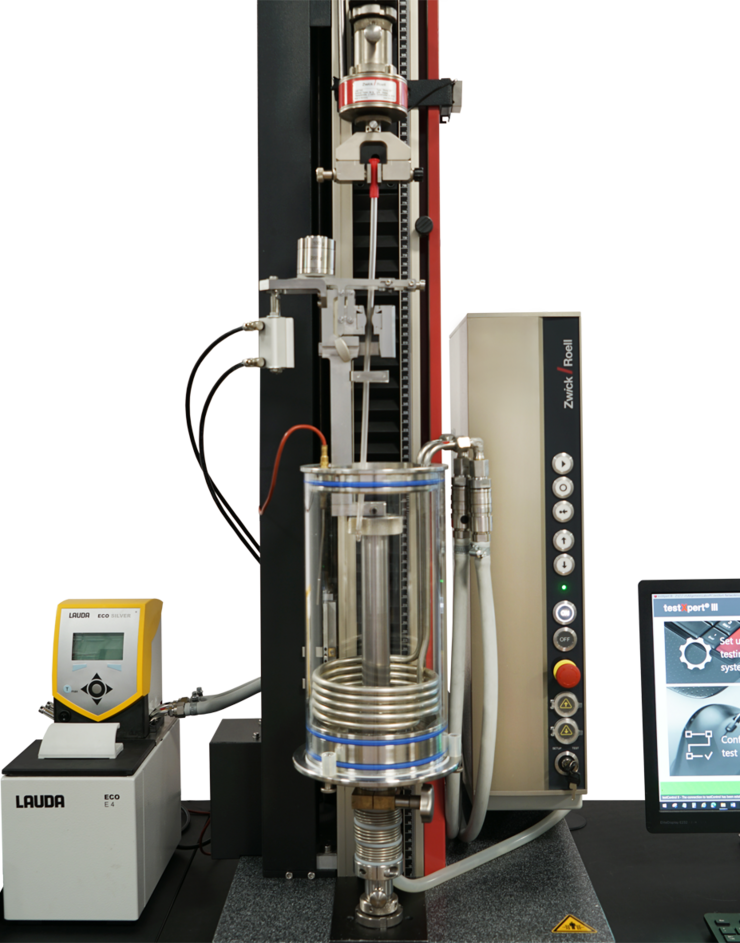 Catheter lubricity testing | ZwickRoell