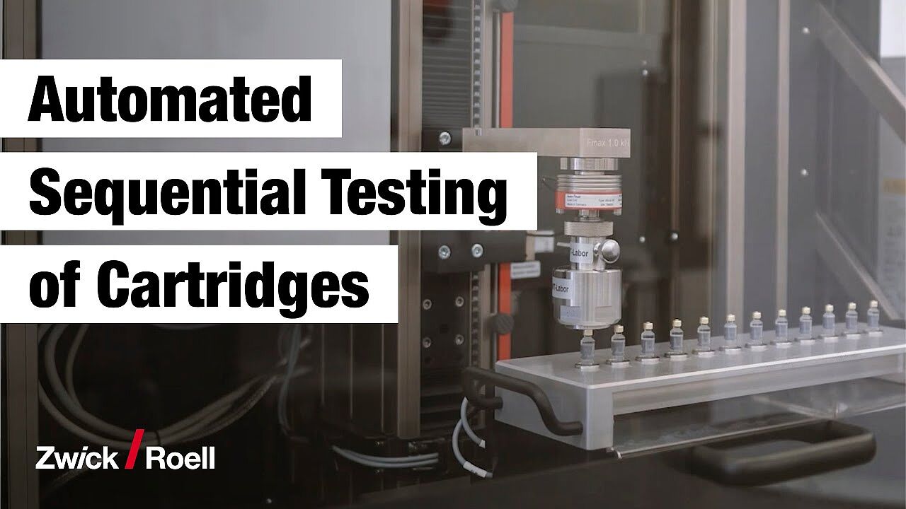 残留シール力 (RSF) の決定 - 試験 | ZwickRoell