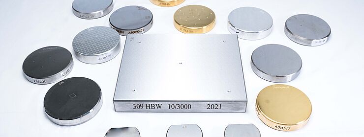 Hardness reference blocks | ZwickRoell