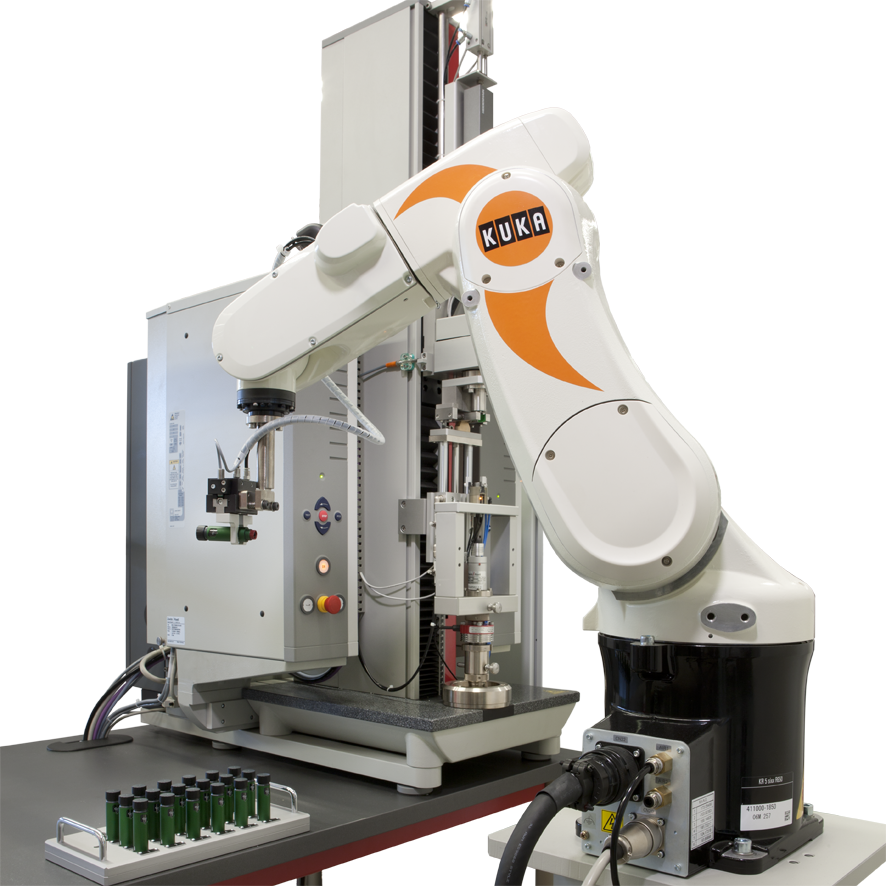 sistem pengujian robotik roboTest R: uji tarik dan lentur otomatis ...