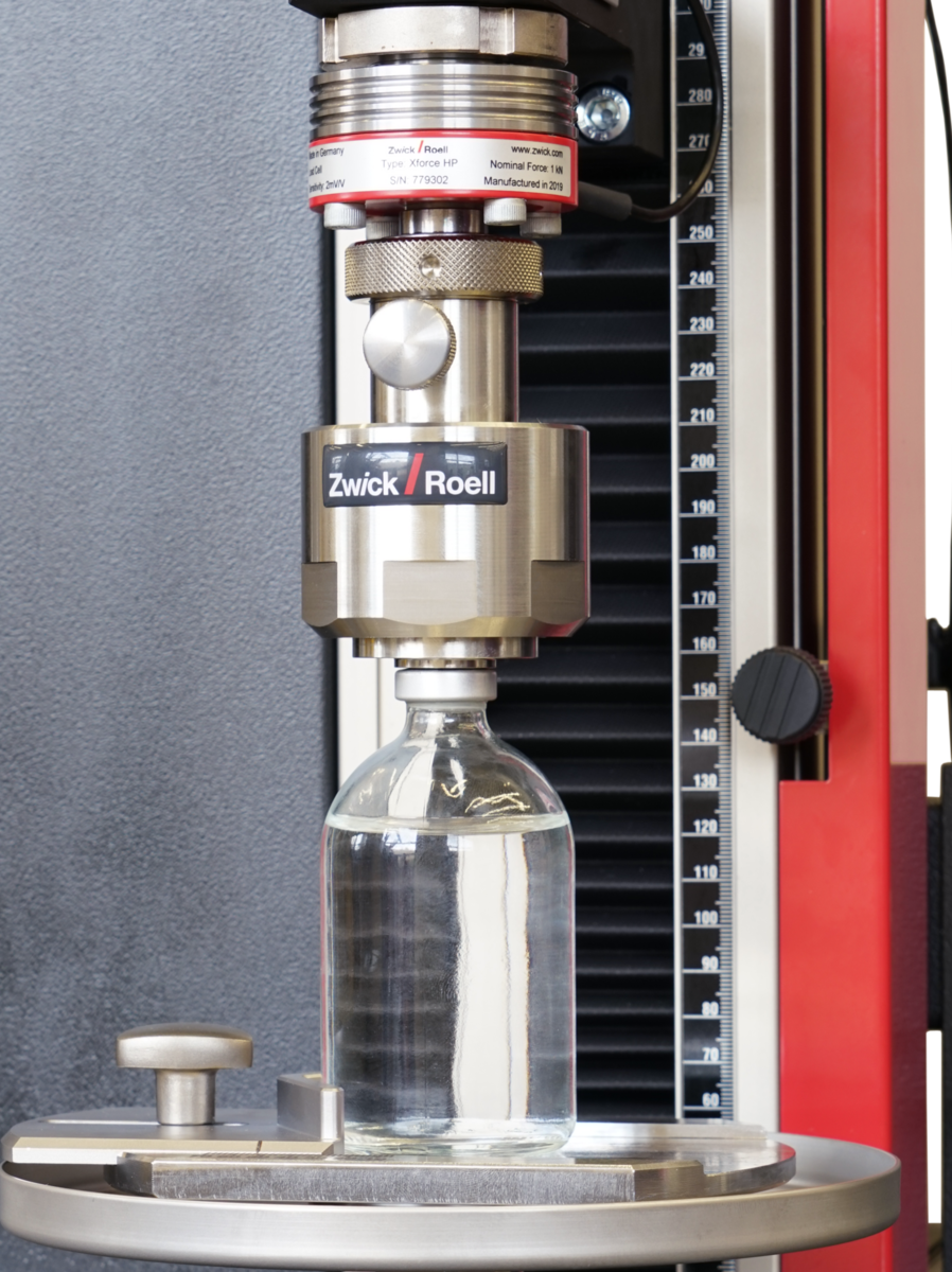 Determining the residual seal force (RSF) - Test | ZwickRoell