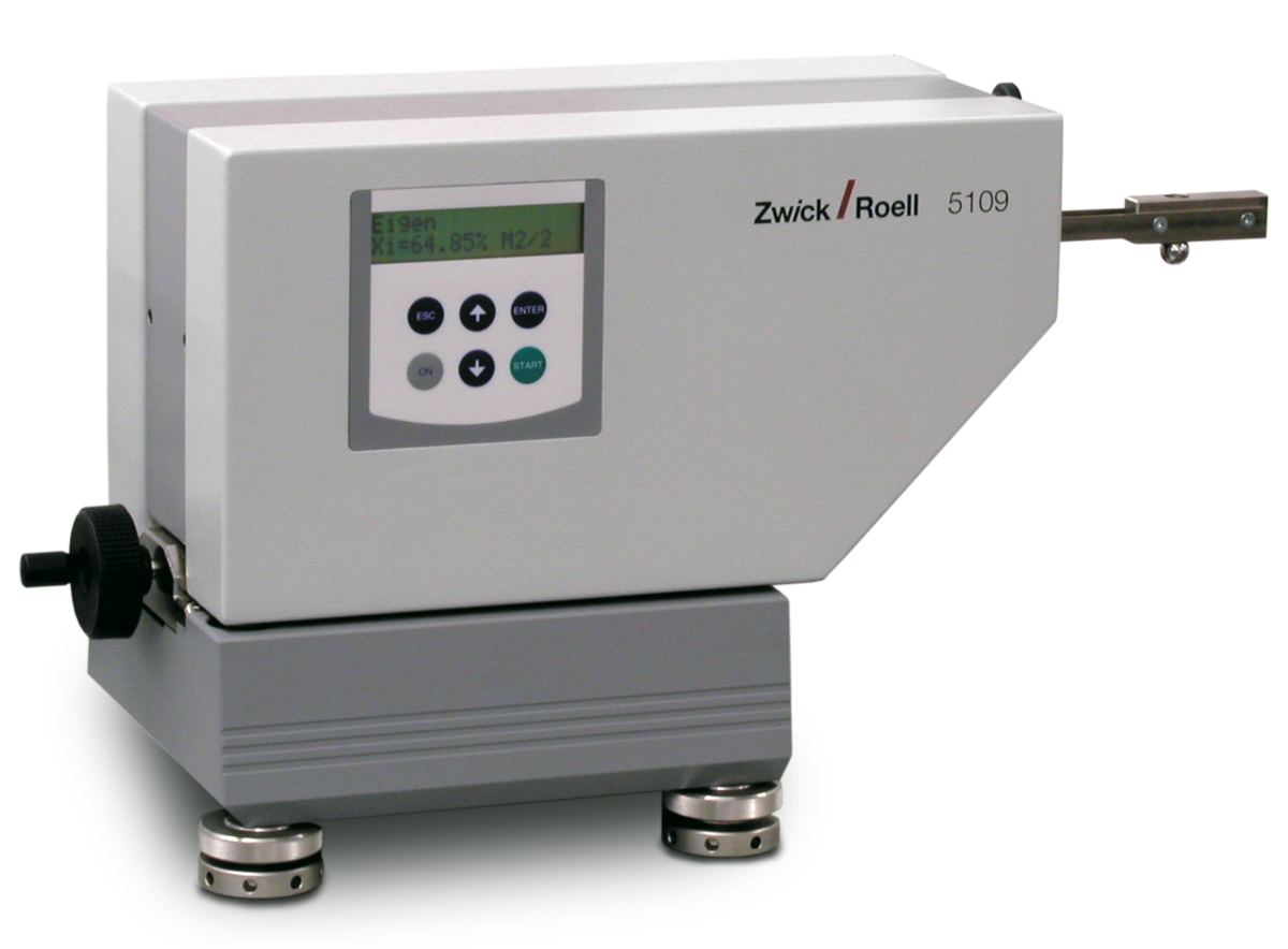 Testing instrument for rebound resilience tests | ZwickRoell