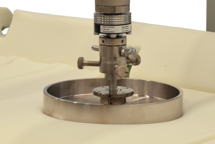 ISO 2439 indentation hardness flexible foam | ZwickRoell