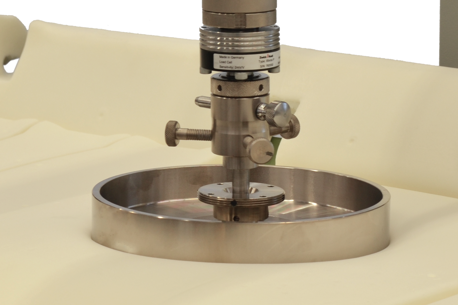 ISO 2439 indentation hardness flexible foam | ZwickRoell