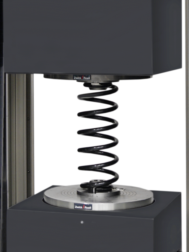 Coil spring testing - precise & standard-compliant | ZwickRoell