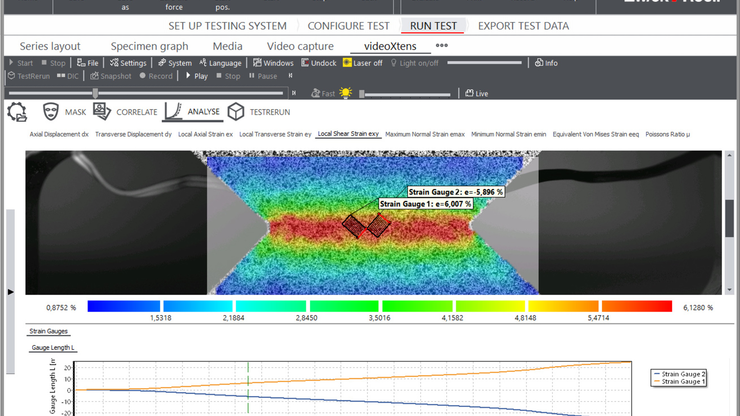 2D Digital Image Correlation (2D DIC) | ZwickRoell