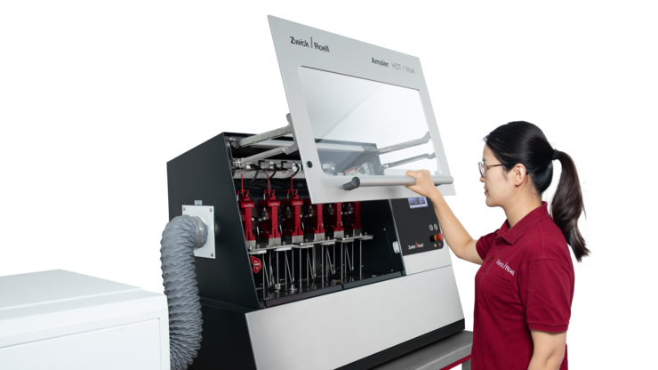 ISO 2507 | Vicat softening temperature plastic pipes | ZwickRoell