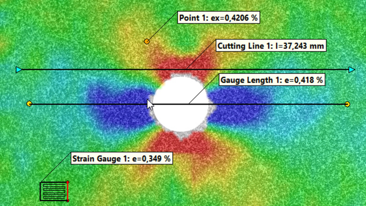 2D Digital Image Correlation | ZwickRoell