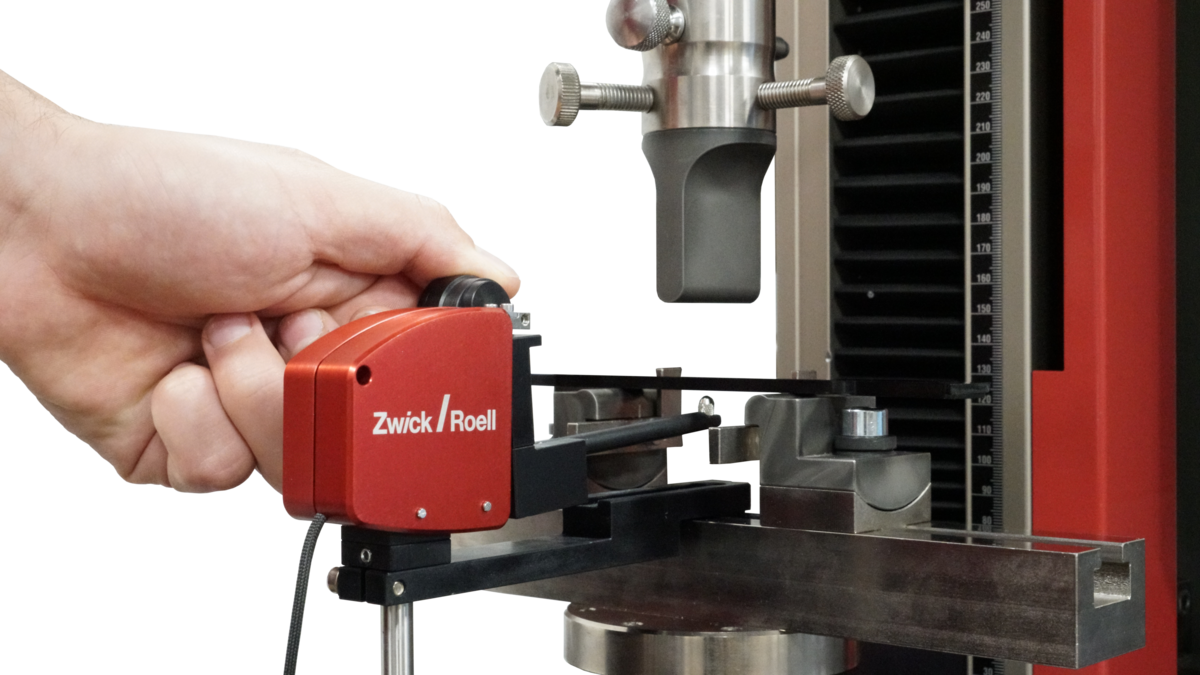 Extensometers for compression, flexure and component testing | ZwickRoell